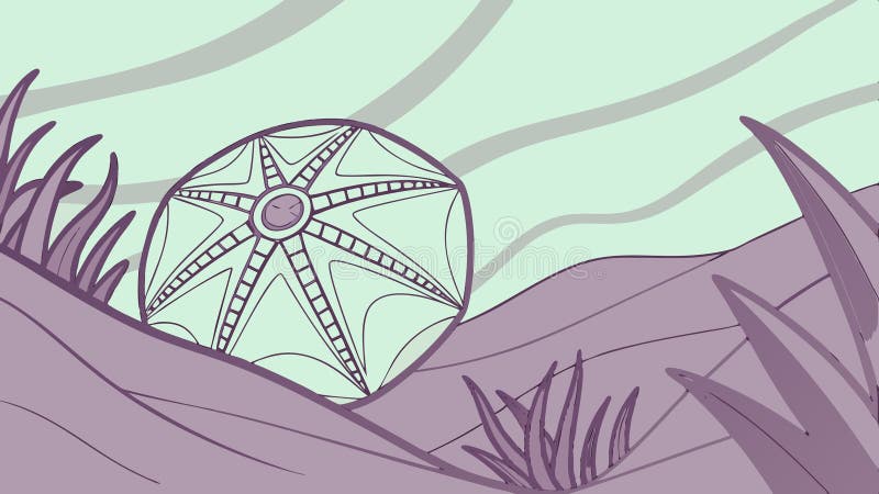 Ancient Sun Disc, Mystical Symbol, Vector Design Generative AI Stock ...