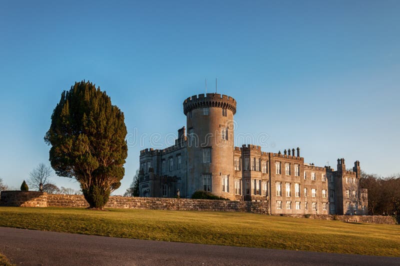Ancient Sunset Evening Castle in County Clare Ireland Stock Photo ...