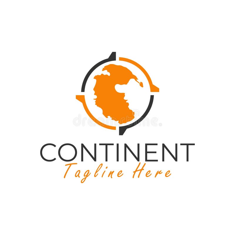 Ancient Supercontinent Pangaea Logo Stock Vector - Illustration of cute ...