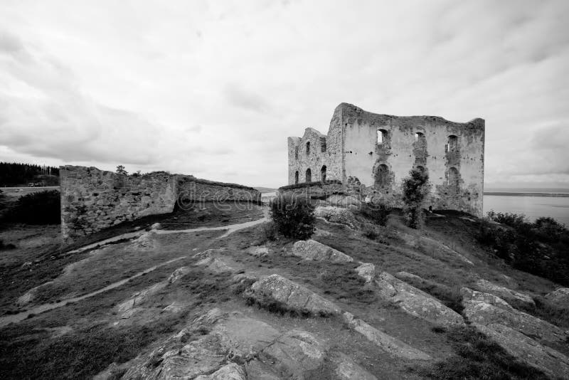 Ancient Swedish Ruins. stock image. Image of nordic, sweden - 13170243