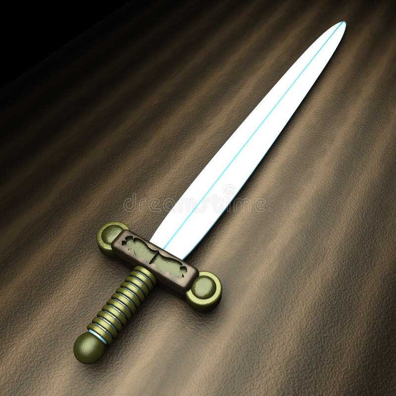 Ancient sword stock illustration. Illustration of metal - 56891680
