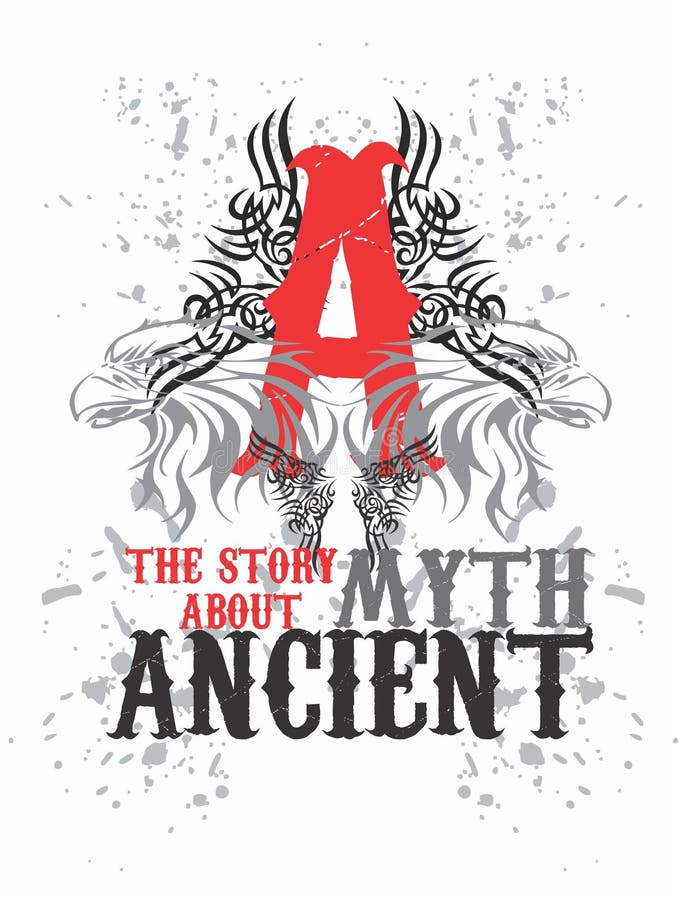 Ancient T Story about T Shirt Print Vector Art Stock Vector ...