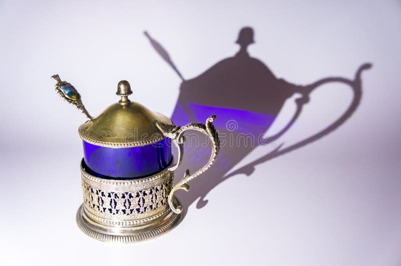 An ancient tea-pot stock image. Image of argent, ancient - 153490651