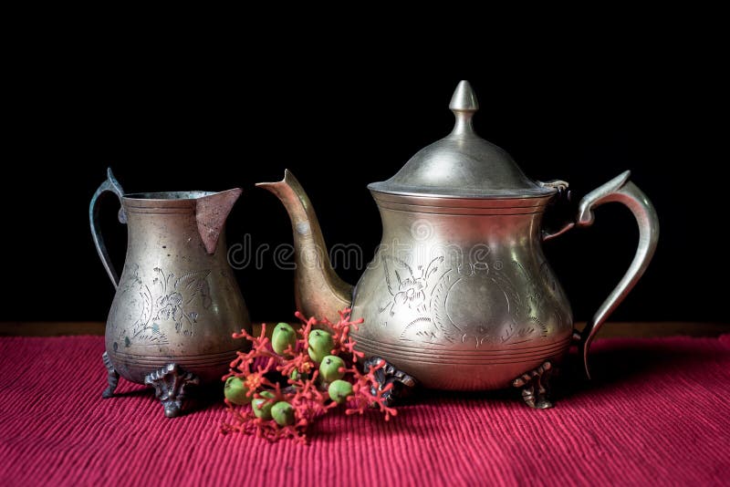 Ancient tea pot stock photo. Image of drink, life, conceptual - 37229892