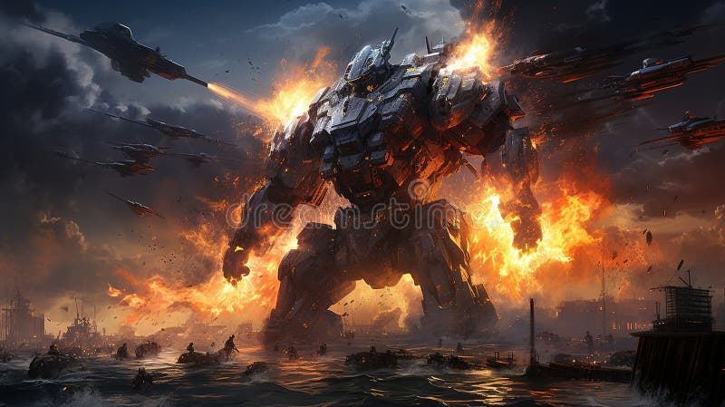 Ancient Technology, Digital Art Illustration, Generative AI Stock ...