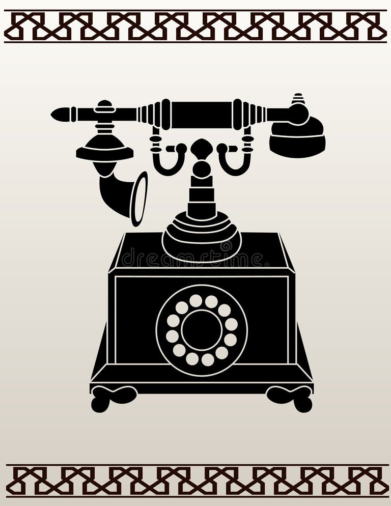 Telephone Stencil Stock Illustrations – 194 Telephone Stencil Stock ...