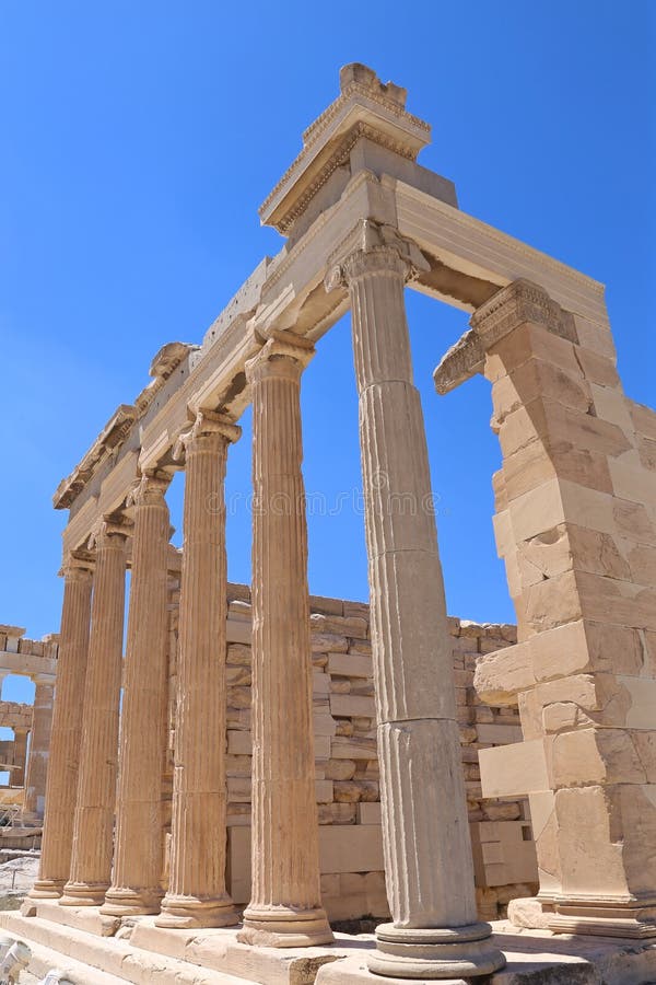 Ancient temple columns stock photo. Image of column, outdoor - 66163790