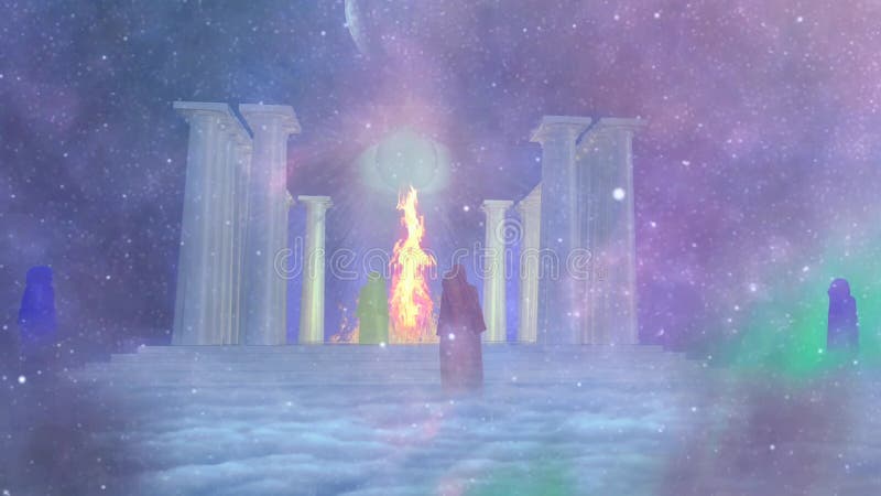 AI Ancient Temple is Mystical Stock Video - Video of archaeological ...