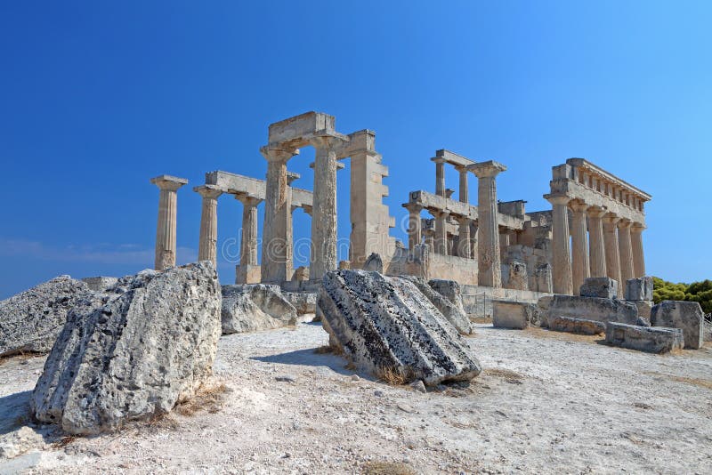 Ancient Architecture of Old Mediterranean Culture Stock Photo - Image ...