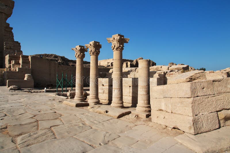 Ancient Temple Hathor In Dendera Egypt Africa Editorial Photo Image Of Hathor Preserved