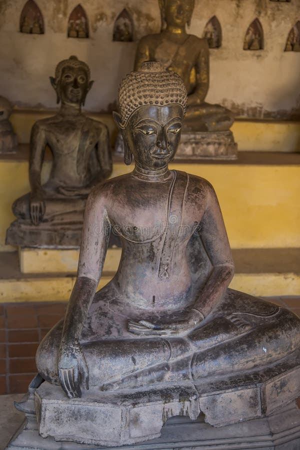 Ancient temple in Laos stock image. Image of indigenous - 50949201