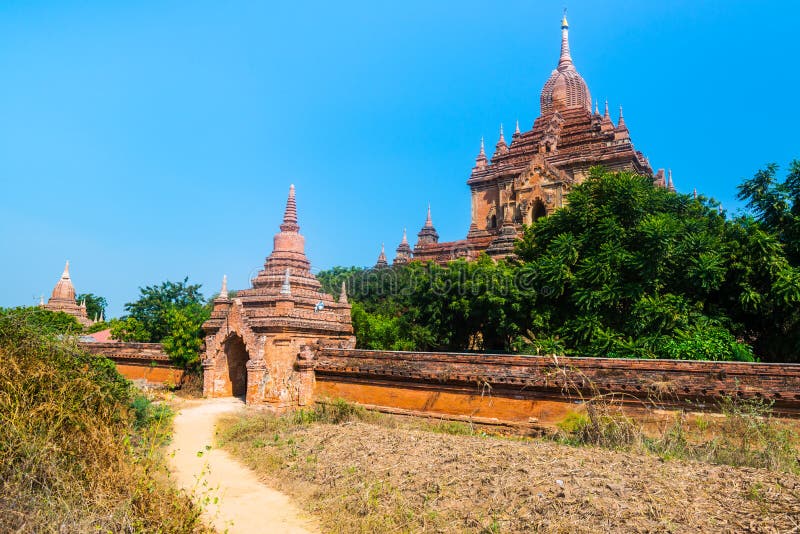 One of the Palace in Bagan City Stock Image - Image of king, outdoors ...