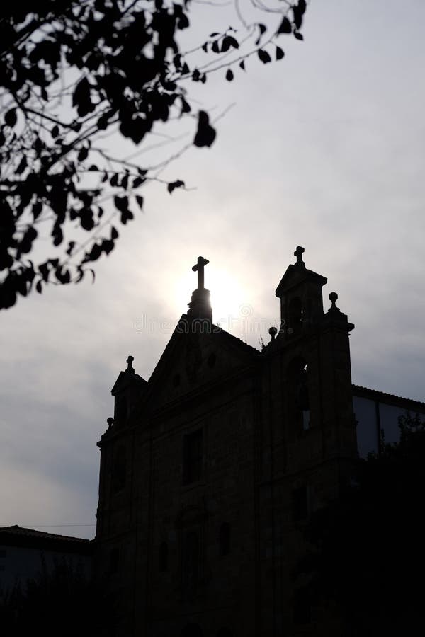 Ancient Temple Shadow, Behind Sunset Stock Photo - Image of temple ...