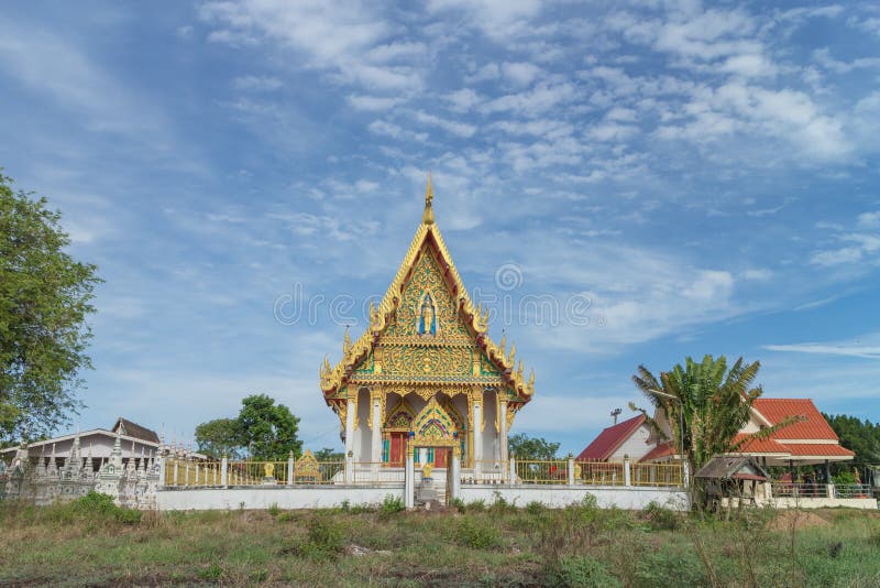 The Ancient Temple with Sky Background Stock Photo - Image of ancient ...