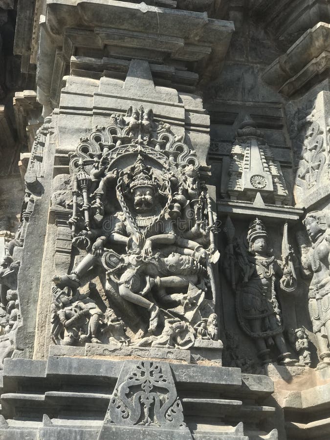 Ancient Temple Structures Sculpture and Architecture Stock Photo ...