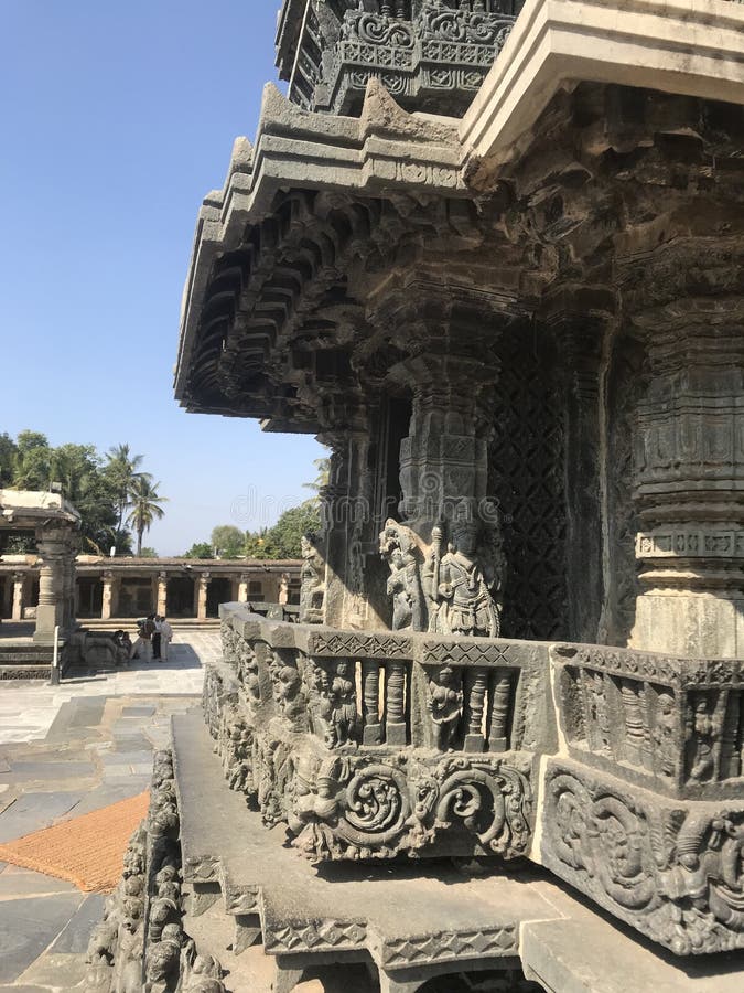 Ancient Temple Structures Sculpture and Architecture Stock Photo ...