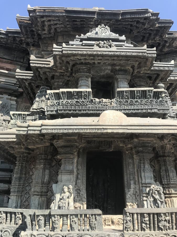 Ancient Temple Structures Sculpture and Architecture Stock Image ...