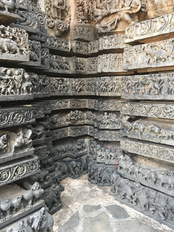 Ancient Temple Structures Sculpture and Architecture Stock Photo ...