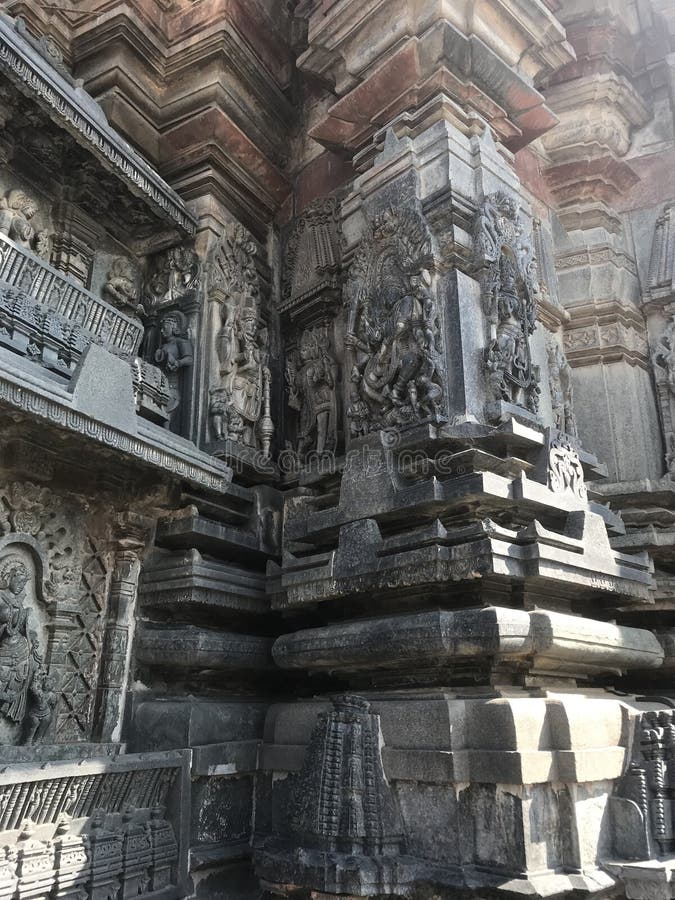 Ancient Temple Structures Sculpture and Architecture Stock Photo ...