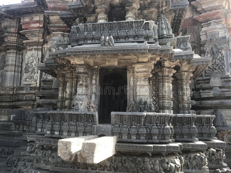Ancient Temple Structures Sculpture and Architecture Stock Photo ...