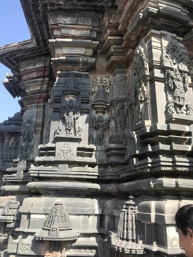 Ancient Temple Structures Sculpture and Architecture Stock Image ...