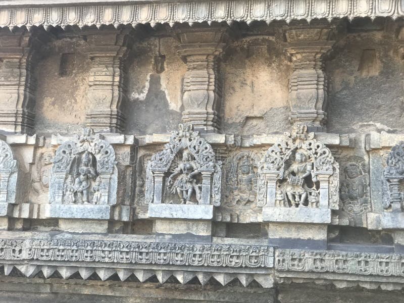 Ancient Temple Structures Sculpture and Architecture Stock Photo ...