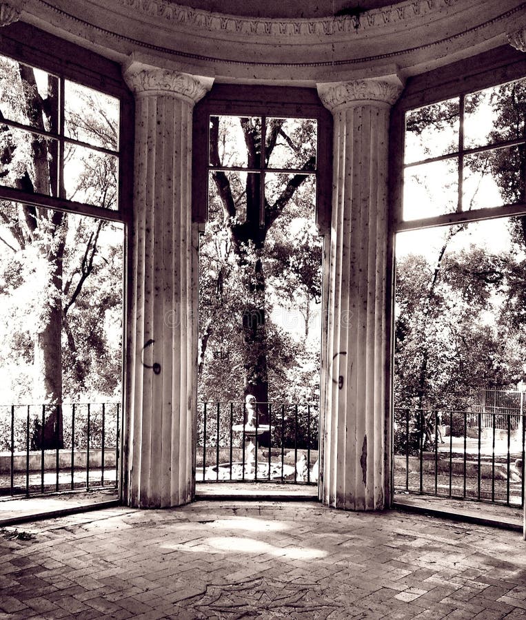 Ancient Temple at Villa Ada Rome Stock Photo - Image of ancient, villa ...