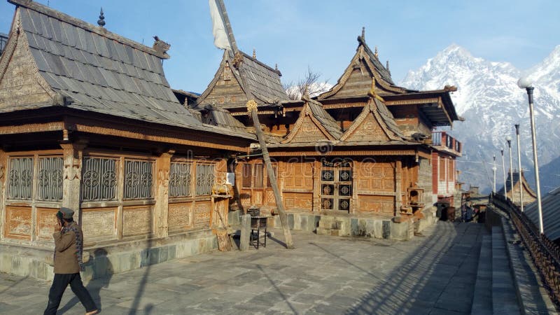Ancient temples editorial photography. Image of kinnaur - 110510712