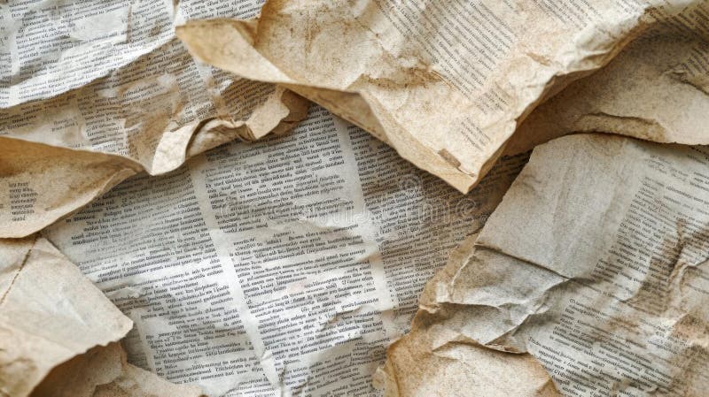 Ancient Text Fragments, a Glimpse into the Past Stock Image - Image of ...
