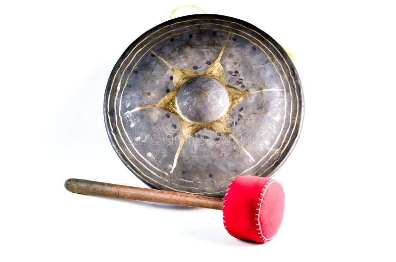 Ancient Thai gong stock photo. Image of buddhist, gong - 33561750