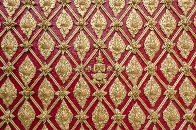 Ancient Thai Moulding Plaster Stucco Fine Art Stock Image - Image of ...