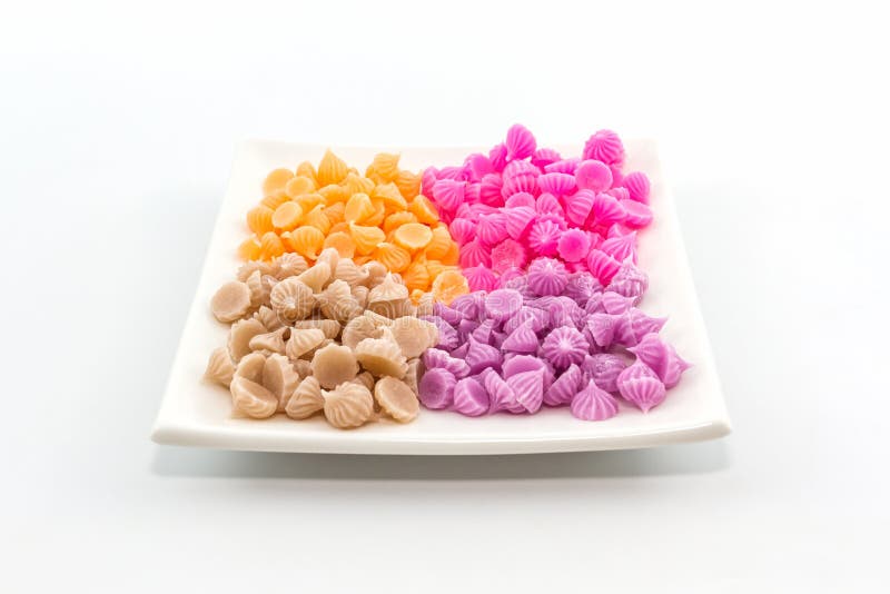 Ancient Thai Sweet Dessert. Stock Photo - Image of food, culture: 42349318