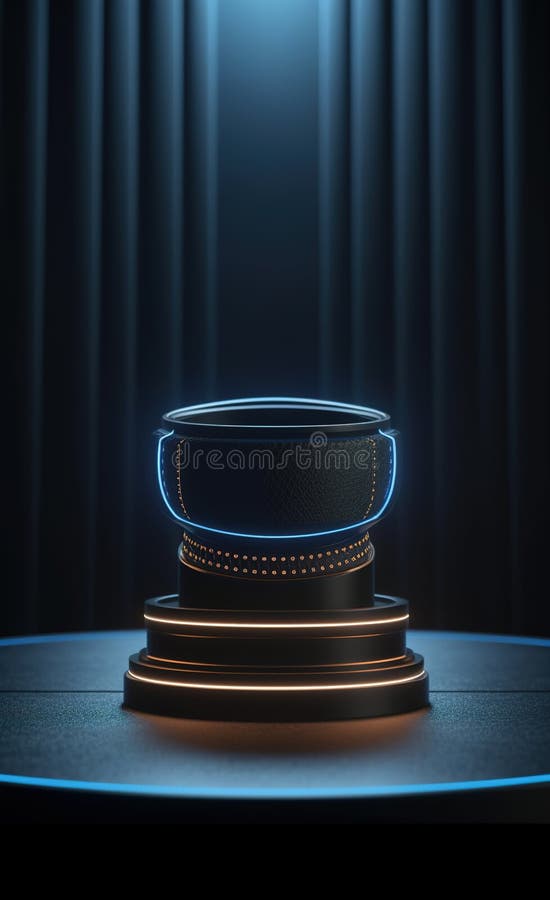 Ancient Theme Pedestal for Display Platform for Design. Blank Product ...