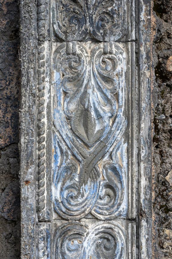 Ancient tile ornament stock image. Image of exterior - 341999191