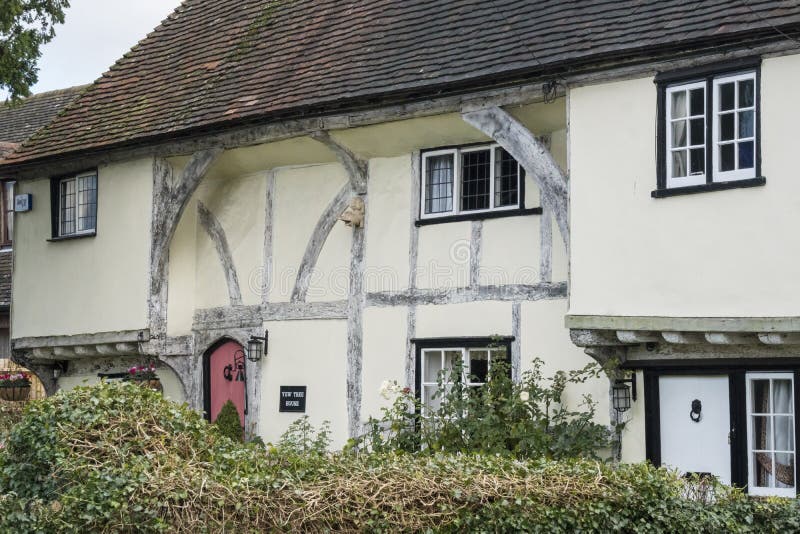 Ancient Timber Framed Cottage Editorial Photography - Image of home ...