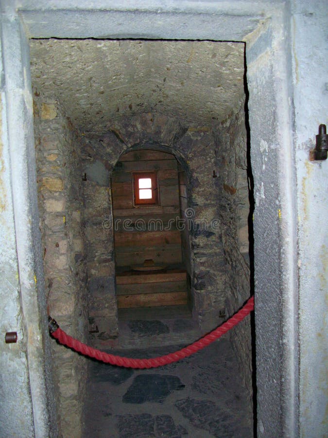 Ancient Toilet in a Medieval Castle Stock Image - Image of wall, wooden ...
