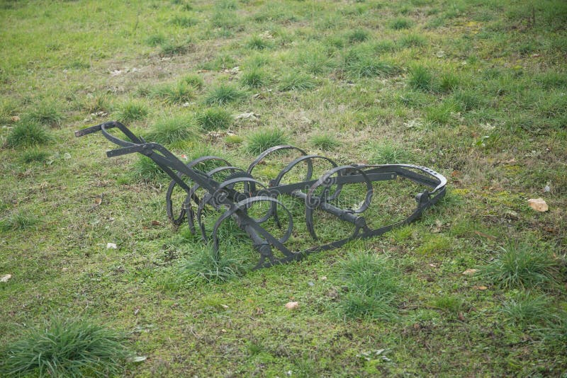 Ancient tool of farmers stock photo. Image of traditional - 82878282