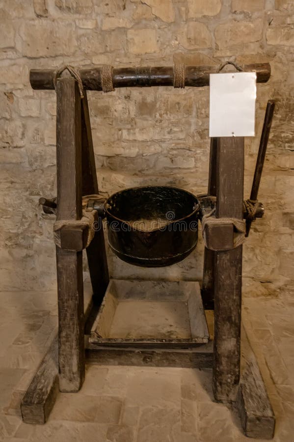 Ancient Tool To Protect the Fortress from Siege Stock Photo - Image of ...