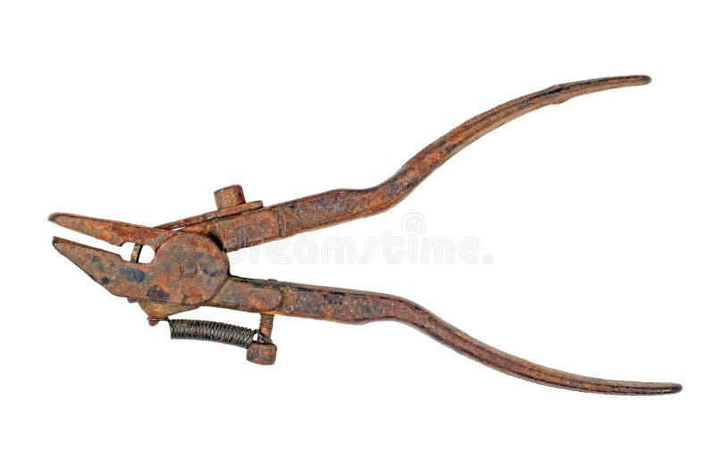 An Ancient Tool for Wiring the Teeth of the Saw. Stock Image - Image of ...