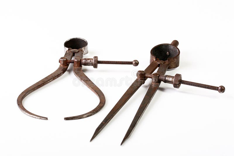 Ancient measuring tool stock photo. Image of planning - 12320692