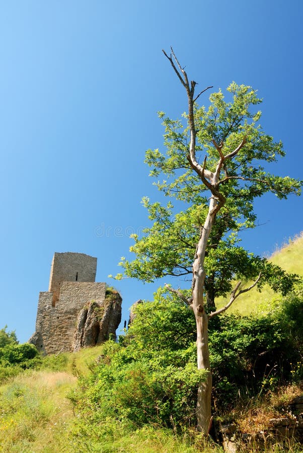 Ancient tower stock image. Image of white, cloudy, tower - 16485509