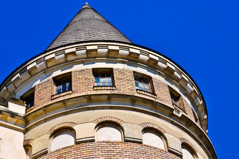 Ancient tower stock photo. Image of rough, pieces, texture - 26465590