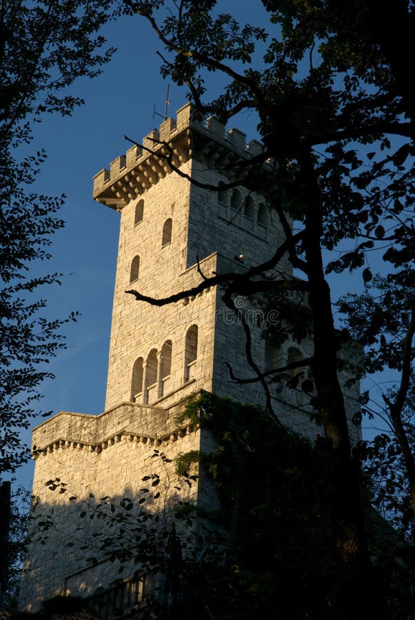 Ancient tower stock photo. Image of tall, stone, gothic - 3302876