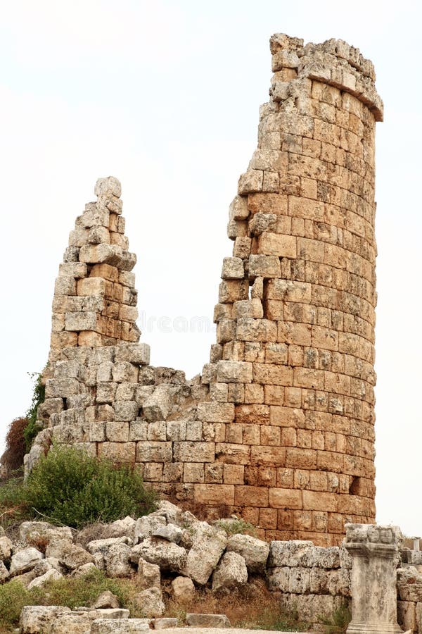 Ancient Tower Ruins. Picture Image: 7922860