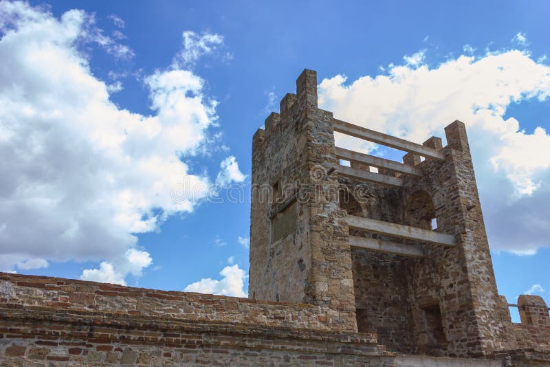 Ancient tower stock photo. Image of sunset, city, construction - 93710580