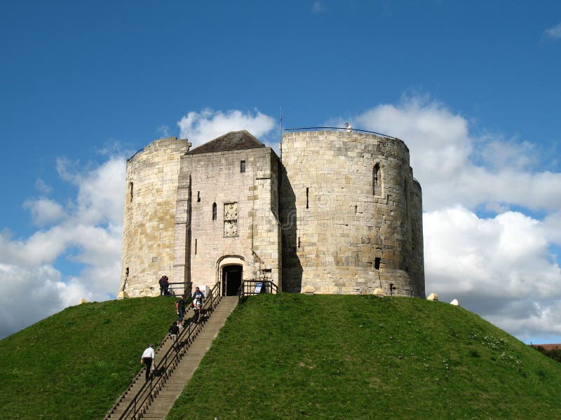 Ancient Tower, York, England Stock Photo - Image of mound, castle: 1581512