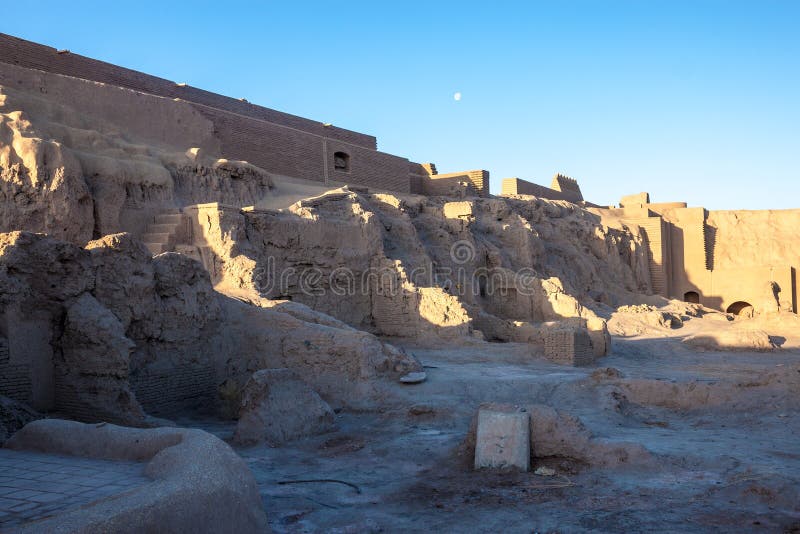 Panorama of Haid Al-Jazil in Wadi Doan - Hadramaut - Yemen Stock Photo ...