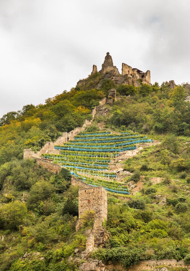 Durnstein Castle Austria stock image. Image of richard - 35616793