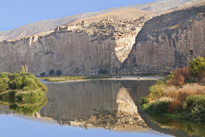 Ancient Town Hasankeyf, Turkey Stock Photo - Image of culture, artuk ...