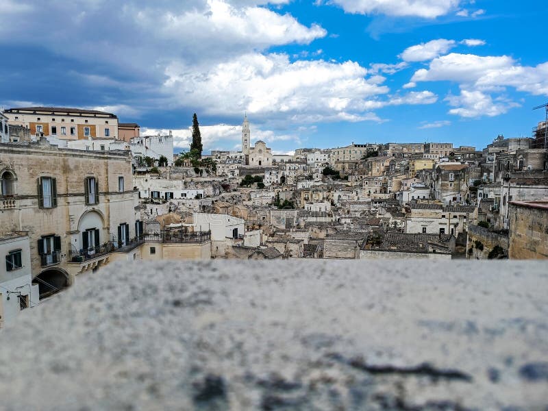 Ancient Town of Matera, Italy Stock Photo - Image of italy, matera ...